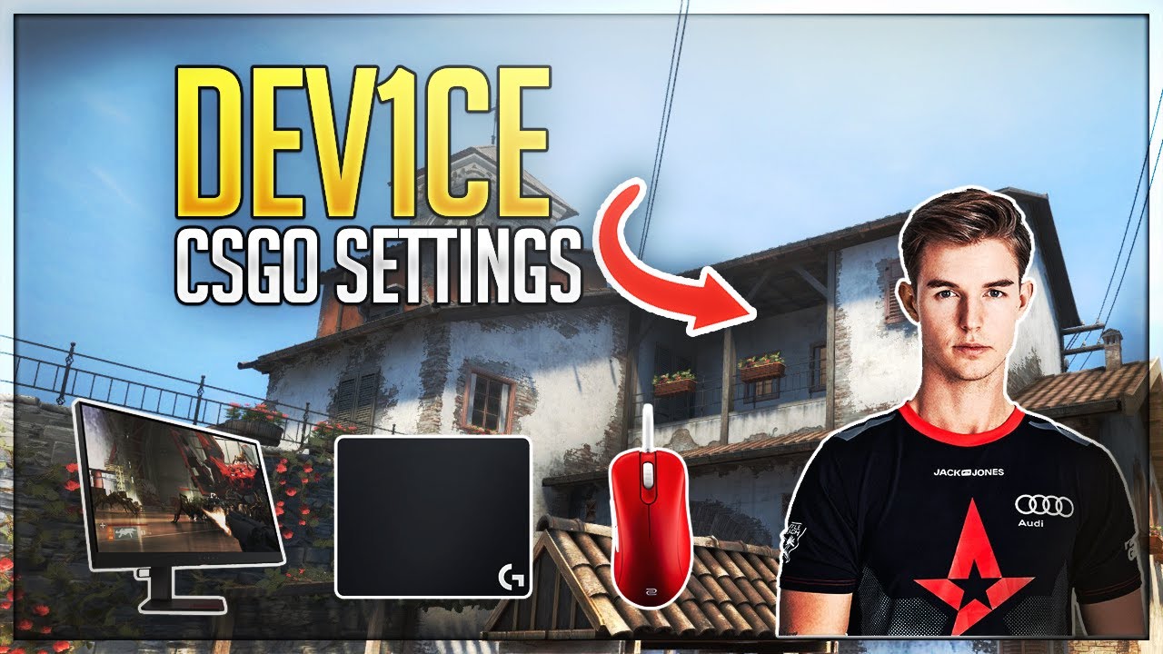 Precision Proficiency: dev1ce's CS:GO Settings and Crosshair Breakdown ...